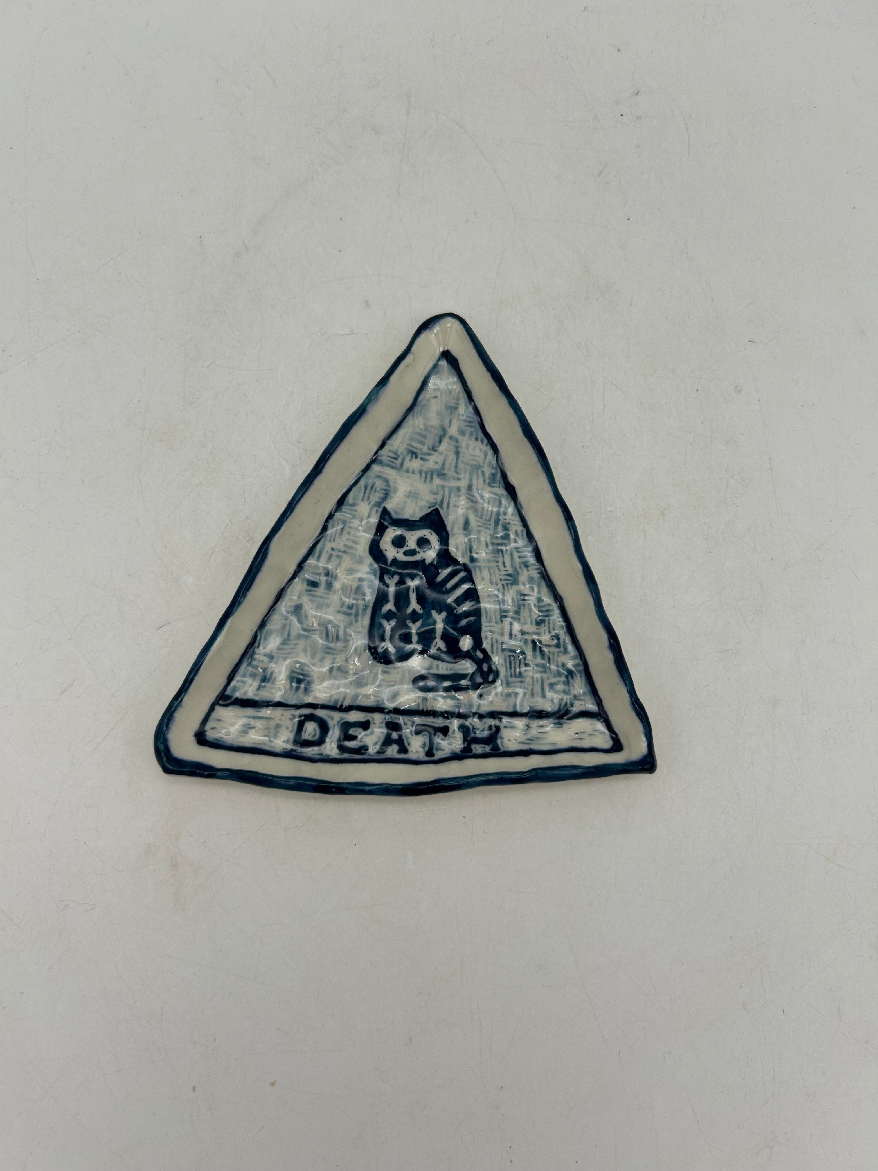 Tarot Death Trinket Tray #2 – Sophia Renata Pottery